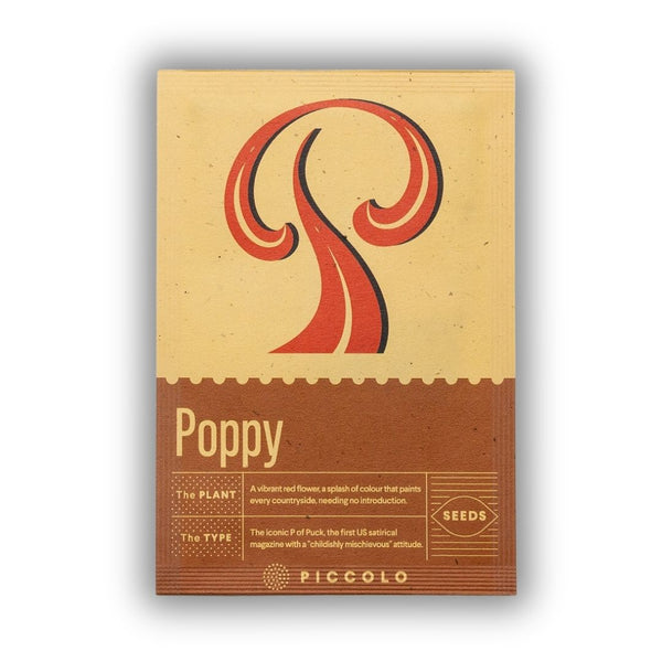 P - Poppy – Piccolo Seeds