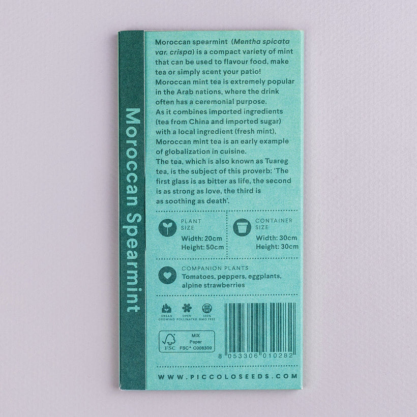 Moroccan Spearmint – Piccolo Seeds